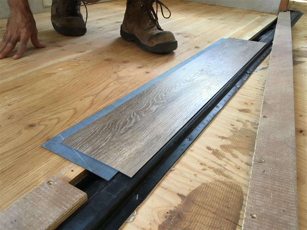 DIY RV Flooring with a Flush Slideout