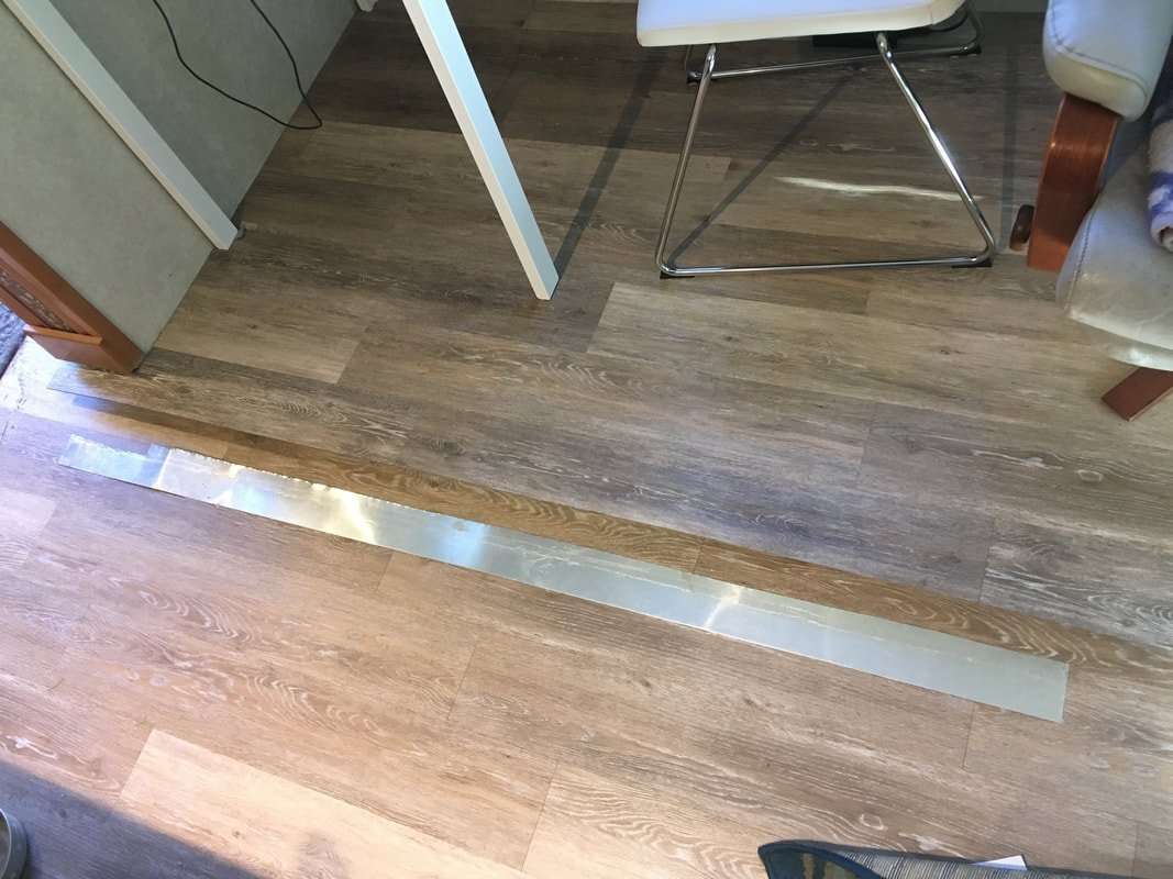 DIY RV Flooring with a Flush Slideout