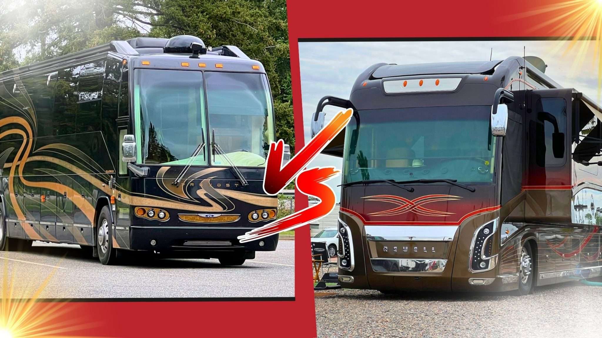 Million Dollar Motorhome Showdown: Is Newell Coach Better Than a Prevost?