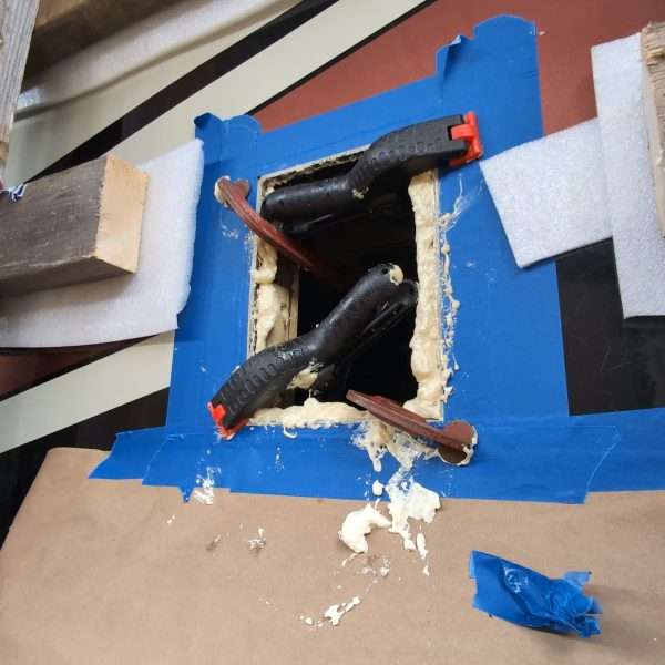 How to Repair RV Wall Delamination: Our Experience Using Great Stuff ...
