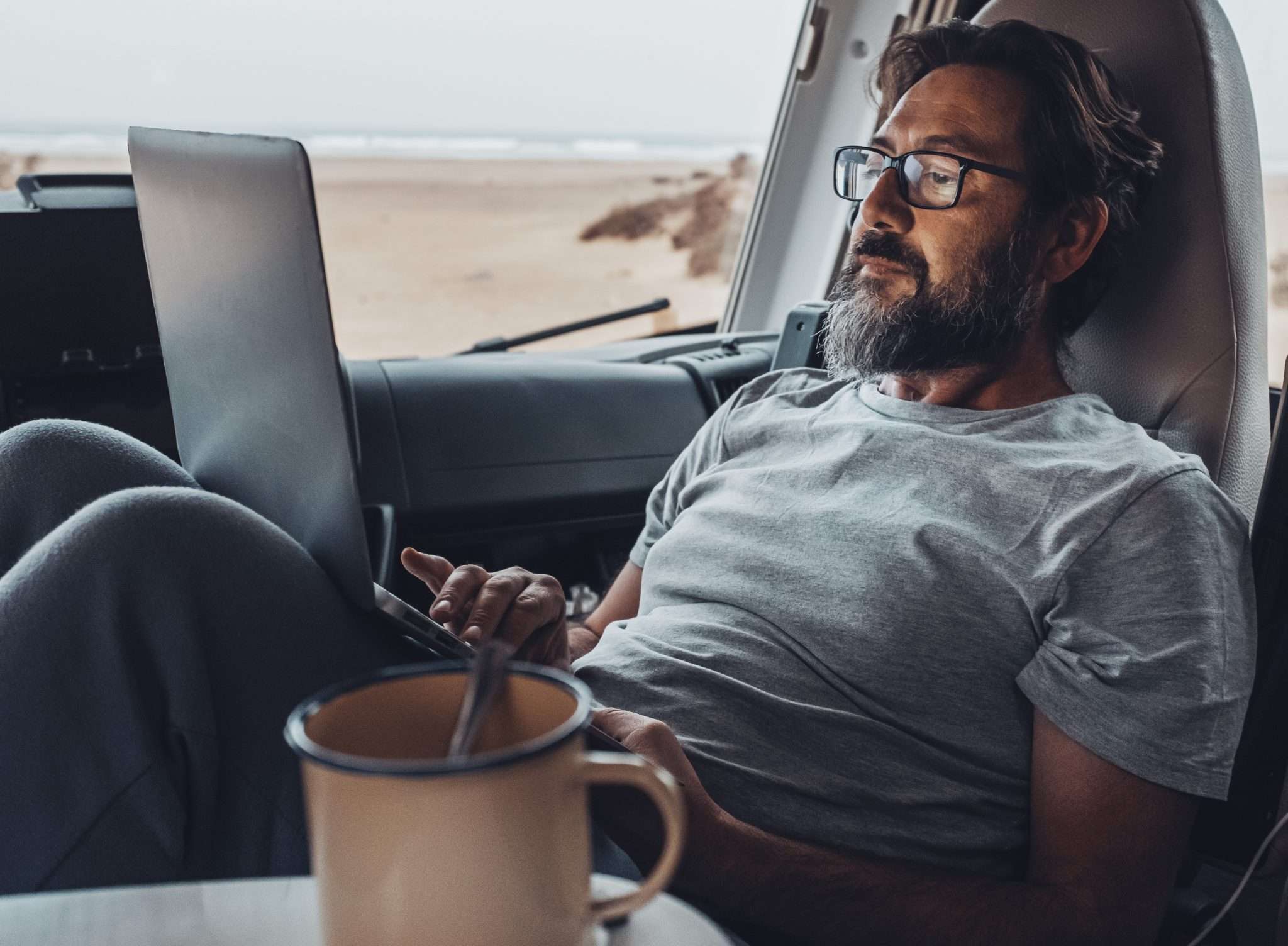 Turn Your Motorhome RV Steering Wheel Into a Table