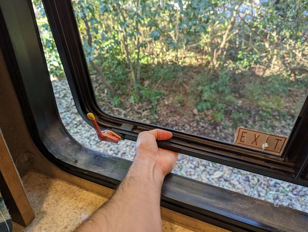 How to Use Your RV Emergency Exit Window