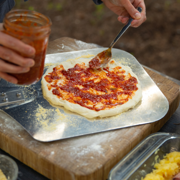 How to Cook an Amazing Pizza Over the Campfire