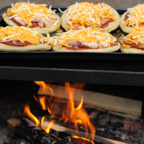How to Cook an Amazing Pizza Over the Campfire