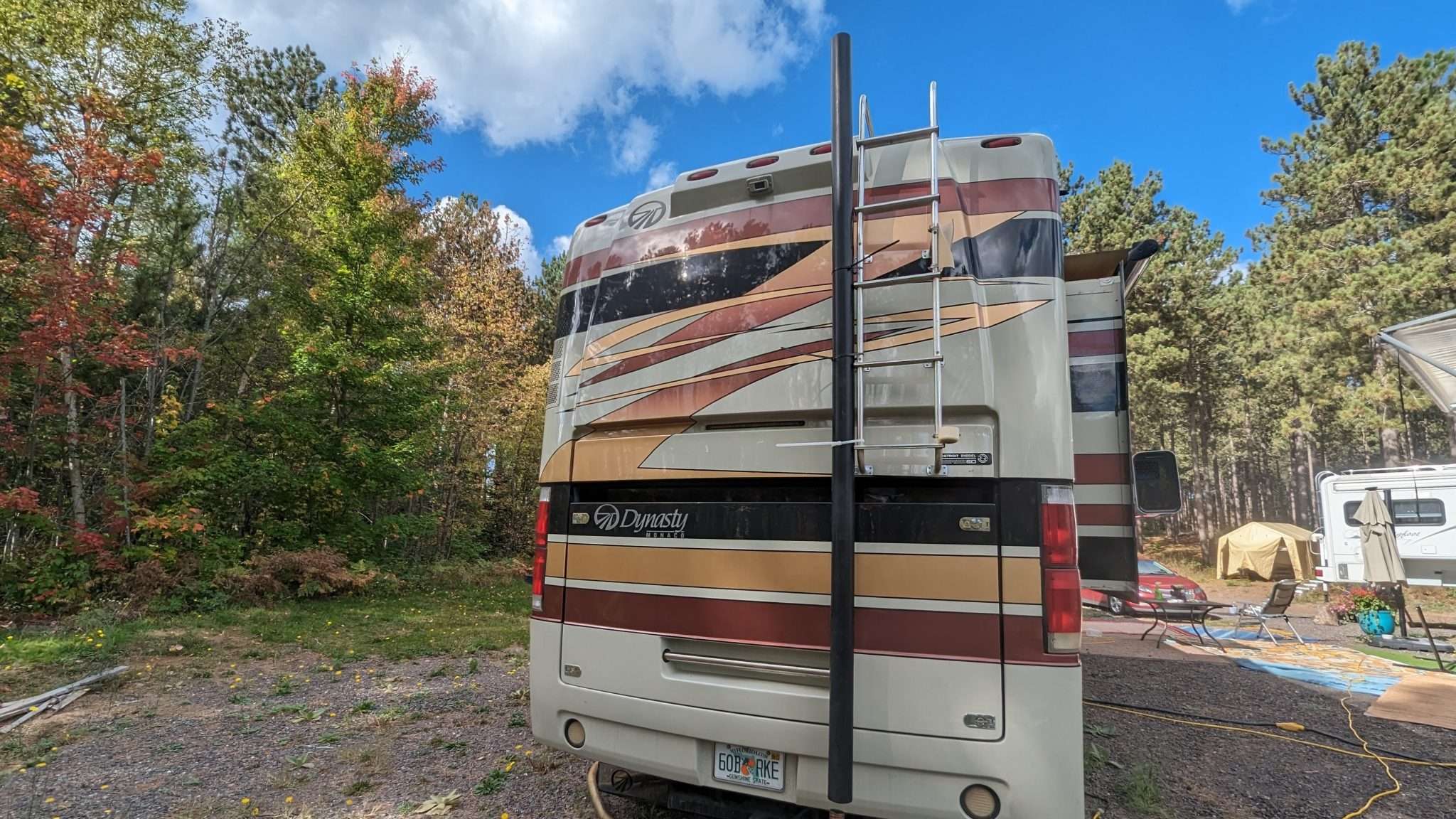 How to Build a RV Generator Exhaust Vent Pipe Stack for Your Camper