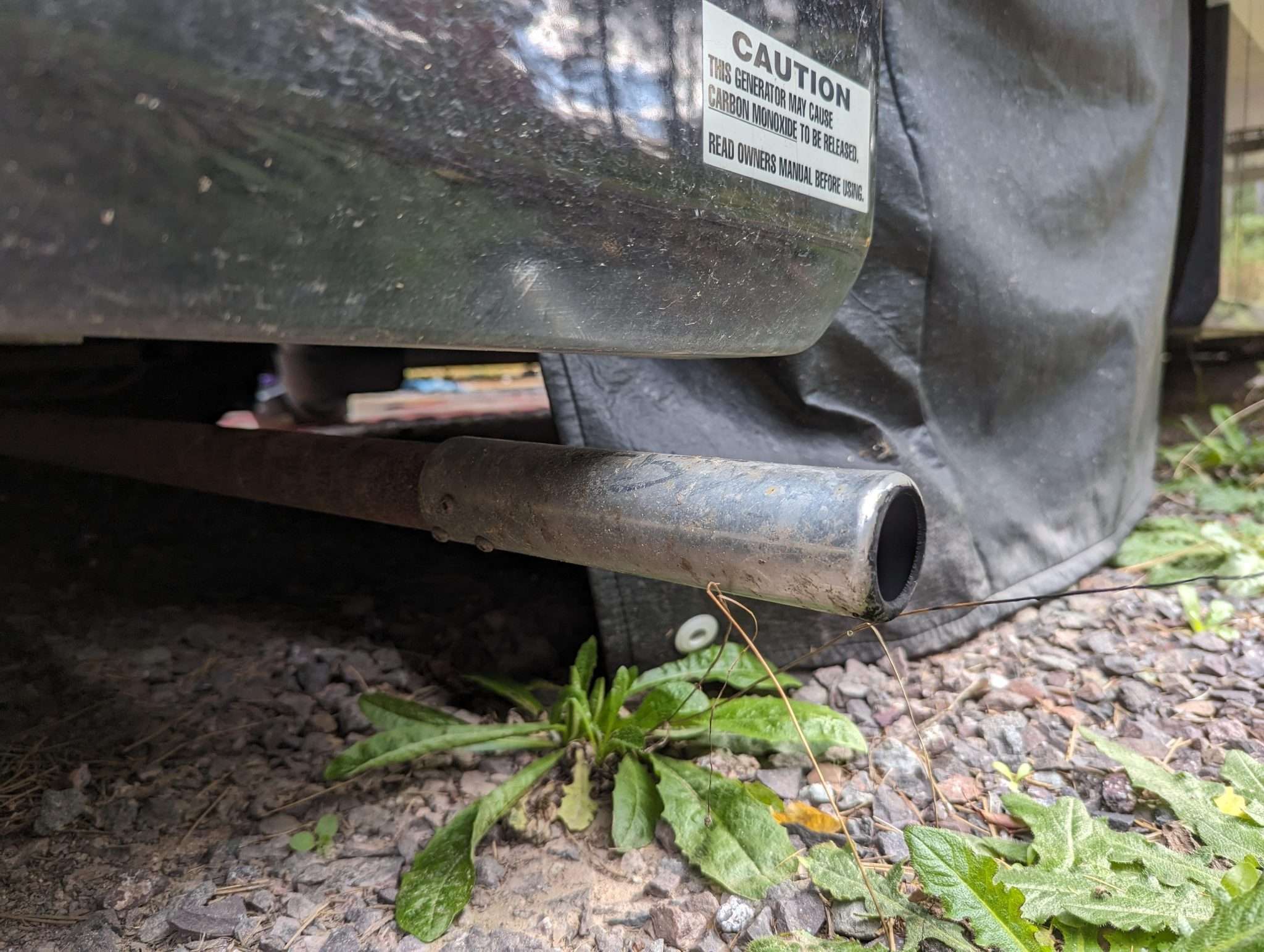 How to Build a RV Generator Exhaust Vent Pipe Stack for Your Camper